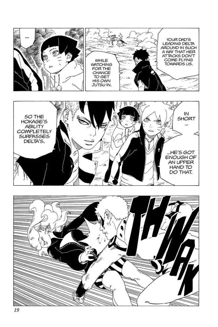 Fans say delta is equal to naruto, the manga says he's far stronger ...