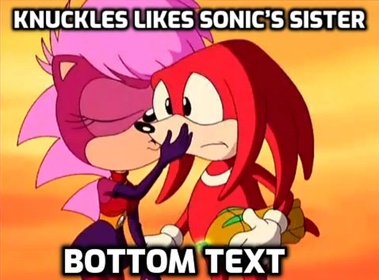 Sonic Underground Knuckles explained in 1 image | Fandom