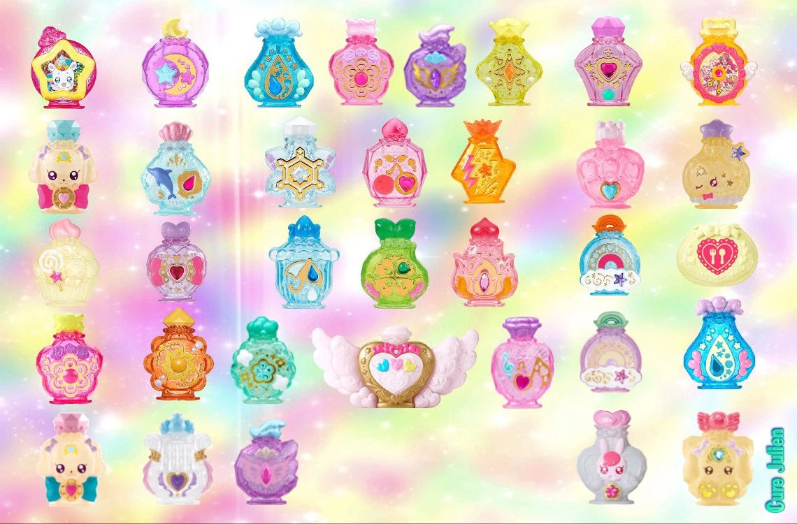 Updated picture of all the elemental bottles! | Fandom