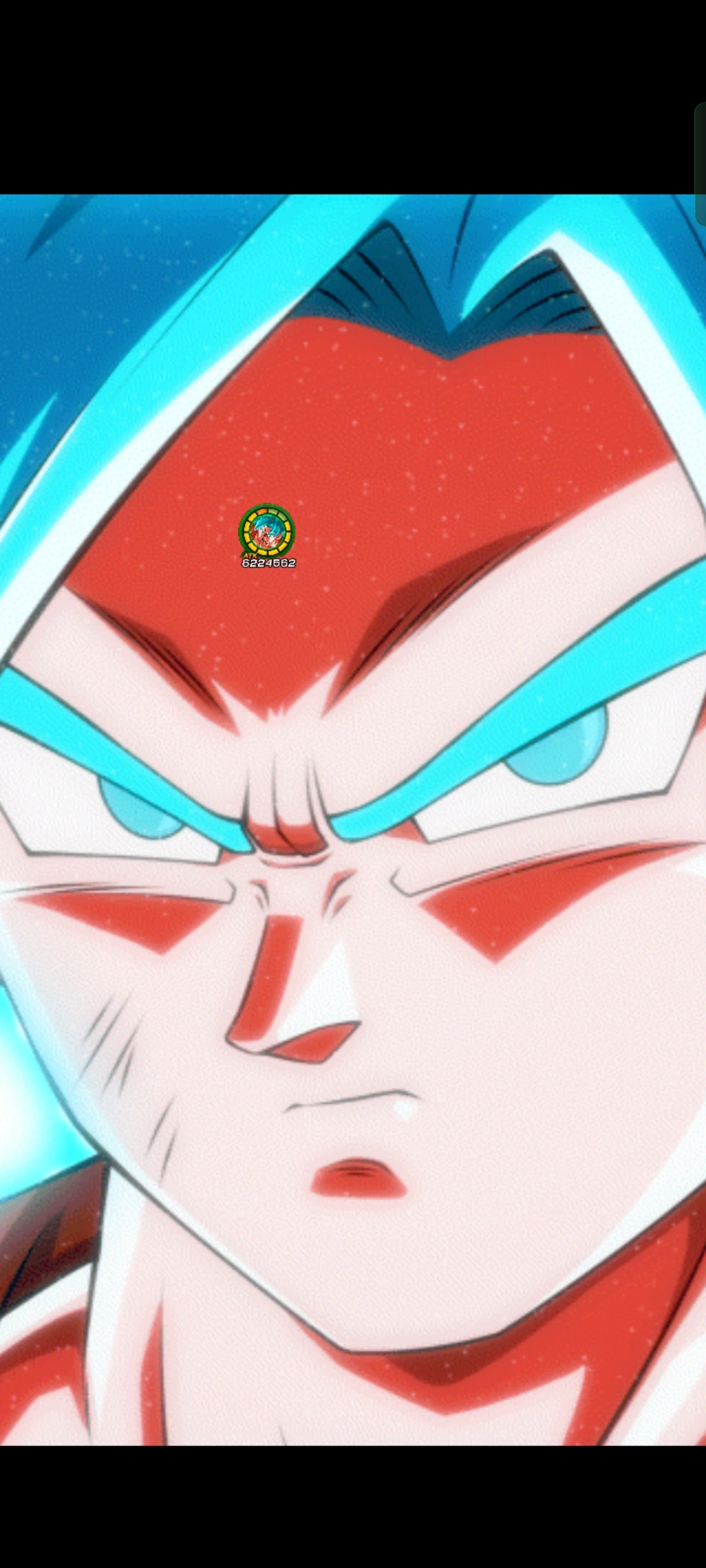 When the damage at 55% was so low that even Goku himself didn't expect ...