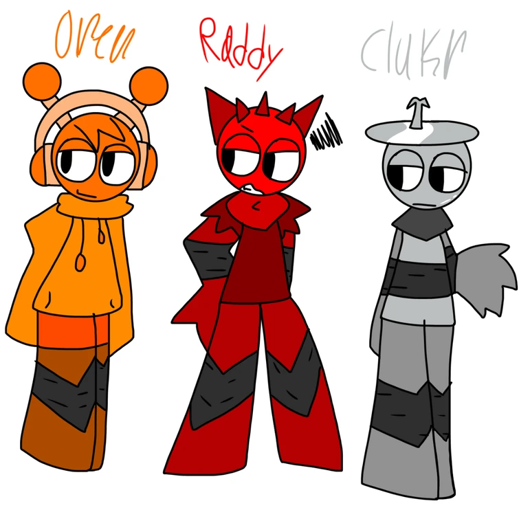 Rate my designs from my new AU (five nights at sprunkies) my fingers ...