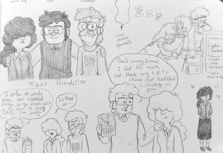 College Fiddleford, Ford, and Emma May | Fandom