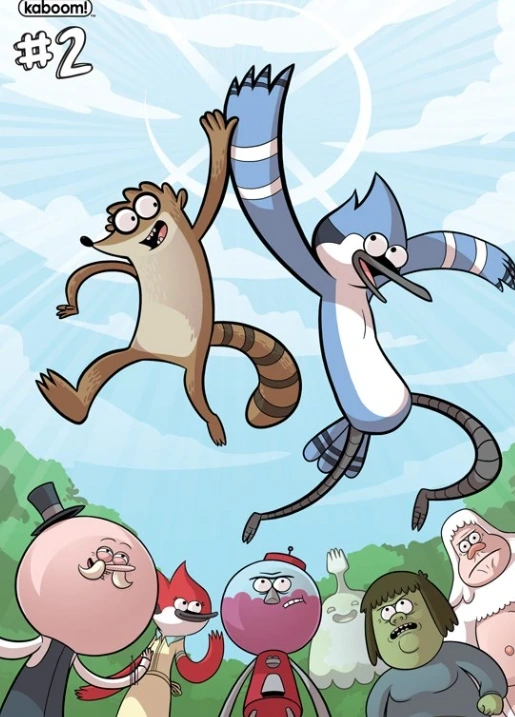 How strong are Mordecai and Rigby (With Boom Comics Adventure Time ...