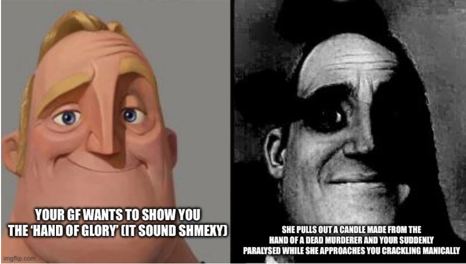 ‘Hand of glory’ meme. | Fandom