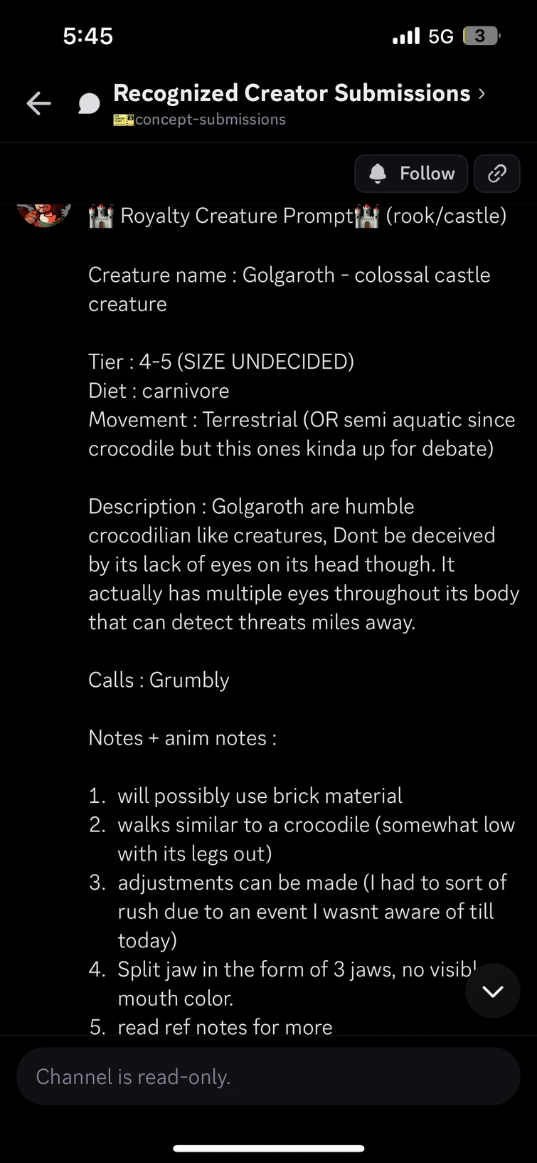 Predictions on what the last tikit gacha (royalty) creature will be ...