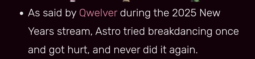 Just imagine seeing astro breakdance though | Fandom