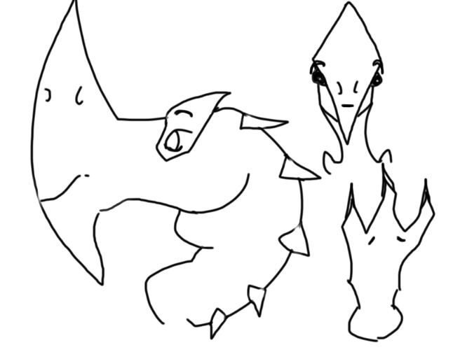 sketch of a certain stinky pink alatura | Fandom