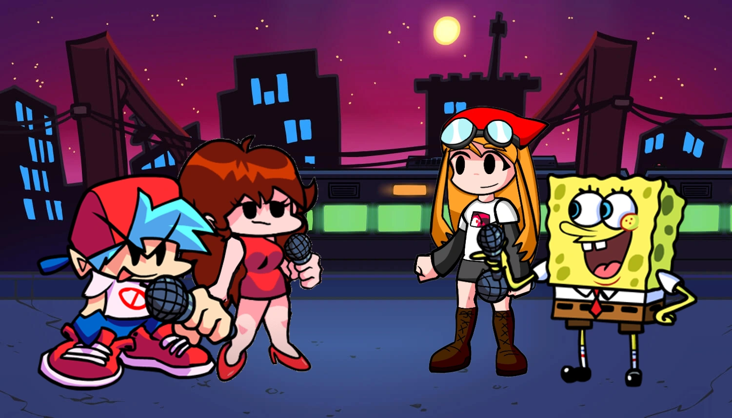 FNF: VS SpongeBob & SMG4 Meggy | Fandom