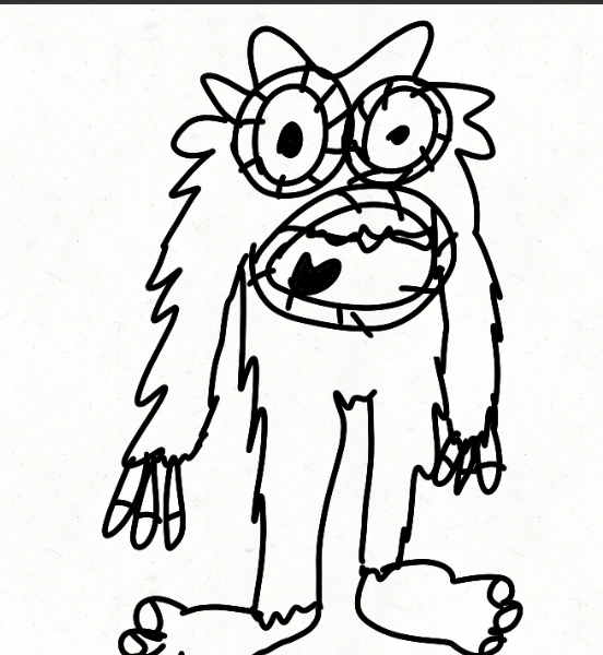 Drawing msm monsters from memory day 1: Mammot | Fandom