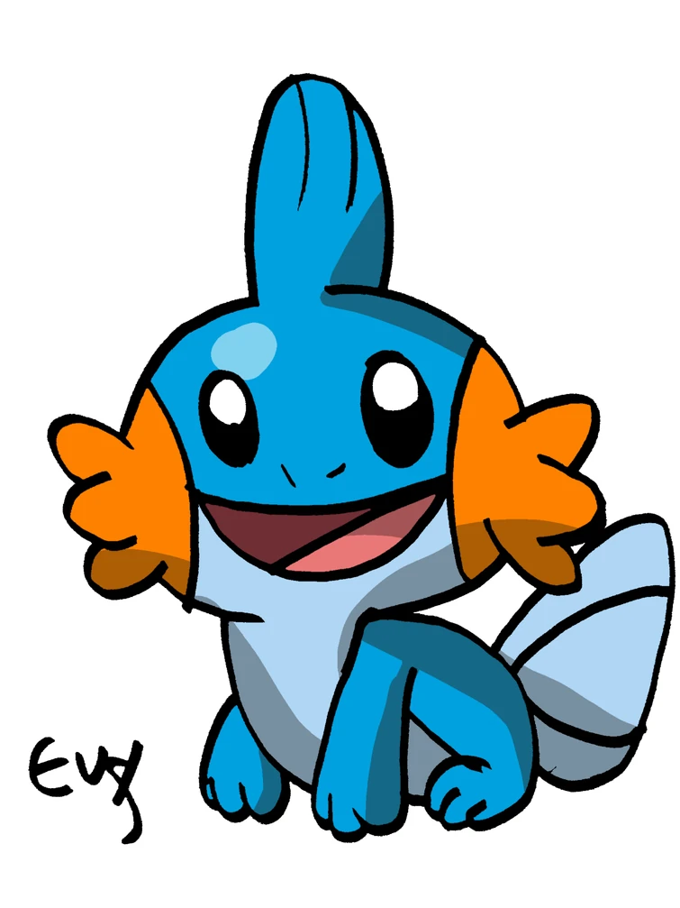 My drawing of Mudkip | Fandom