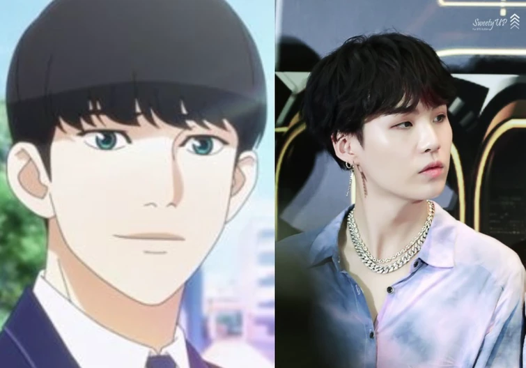 BTS' Suga and Lookism Daniel (Park Hyung-seok) look alike | Fandom