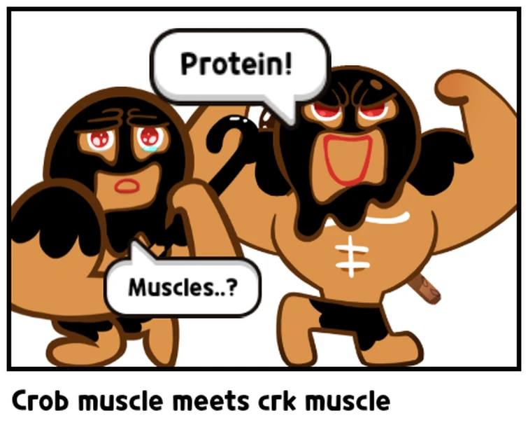 Muscle cookie is proud of himself | Fandom