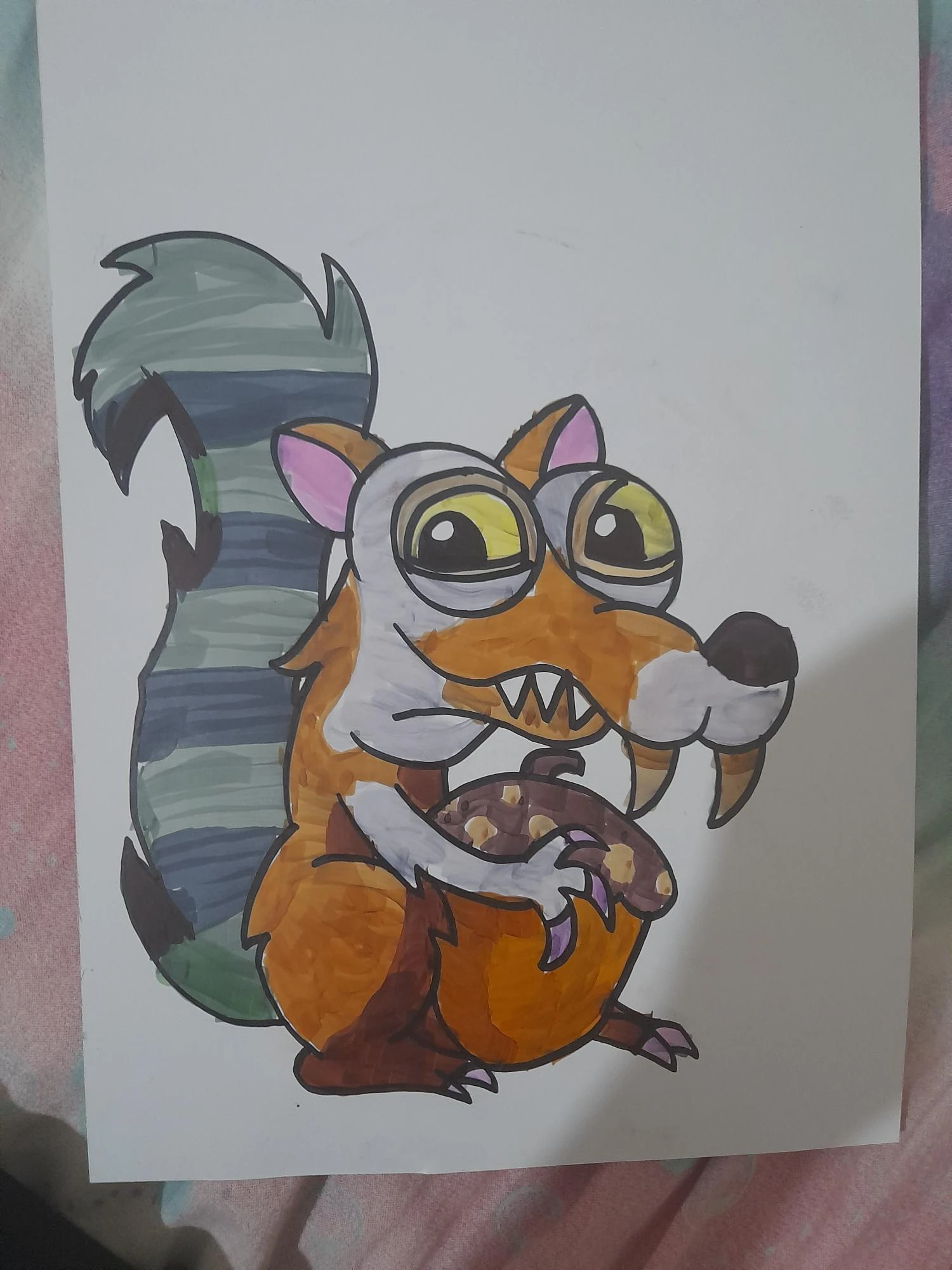 My drawing of Scrat | Fandom
