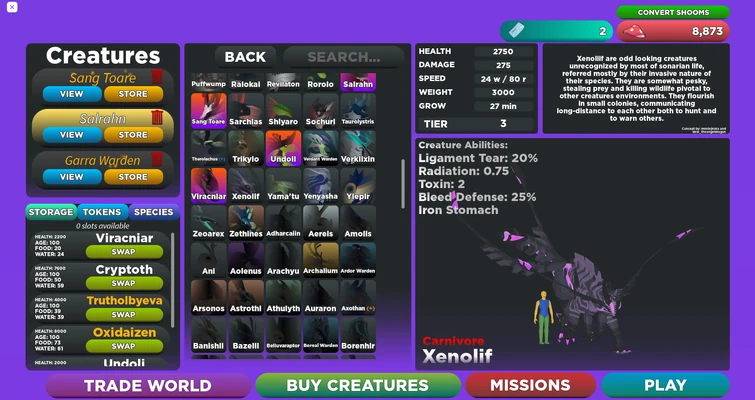 someone fix xenos tier in its page and official | Fandom