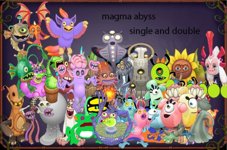magma abyss book of monster (single and double) | Fandom