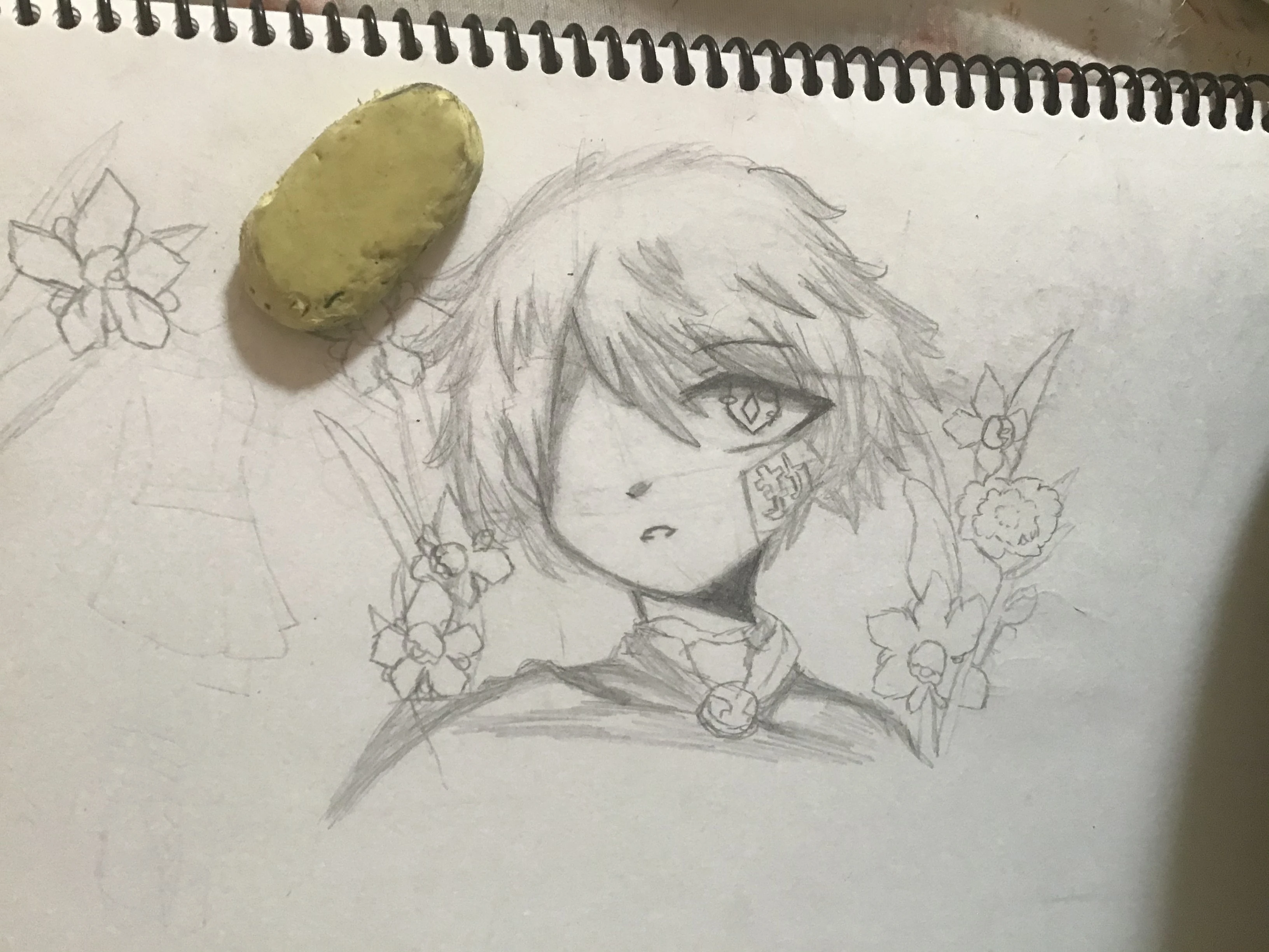 Srry I need paper to draw on :,) bye-bye Hanako drawing | Fandom