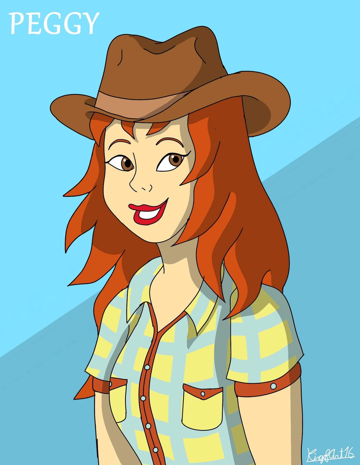 This is my version of Peggy. How does it look? I already posted it on ...