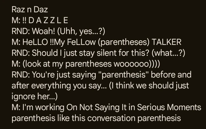 posting OC interactions once again because it's the perfect filler | Fandom