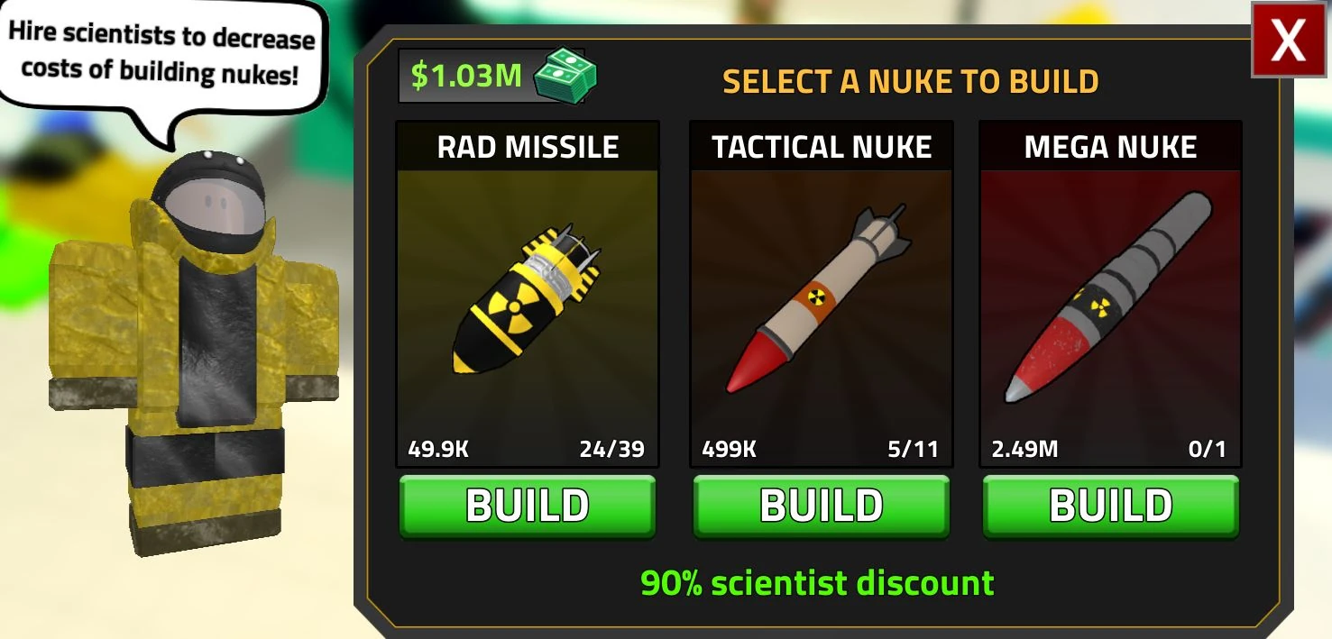 Nuke Base Discount Limit Found | Fandom