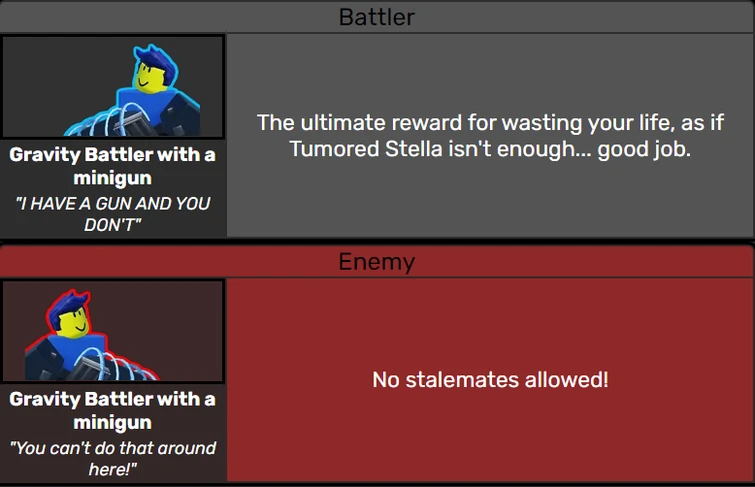 gravity battler with a minigun | Fandom