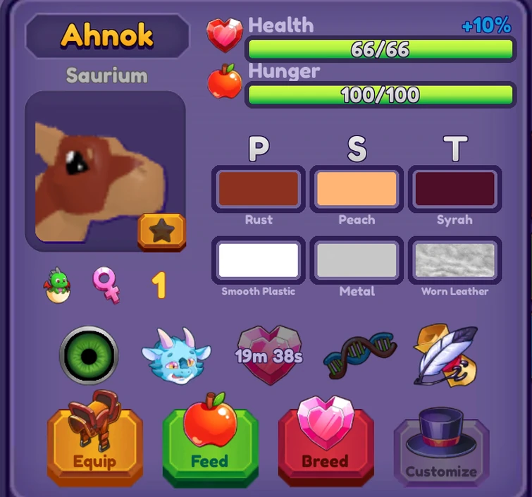 Here’s some saurium hatch presets | Fandom