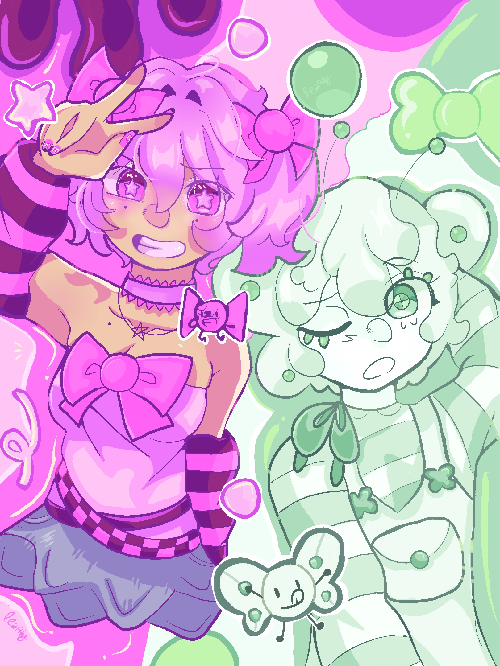 bow and bot finished art | Fandom