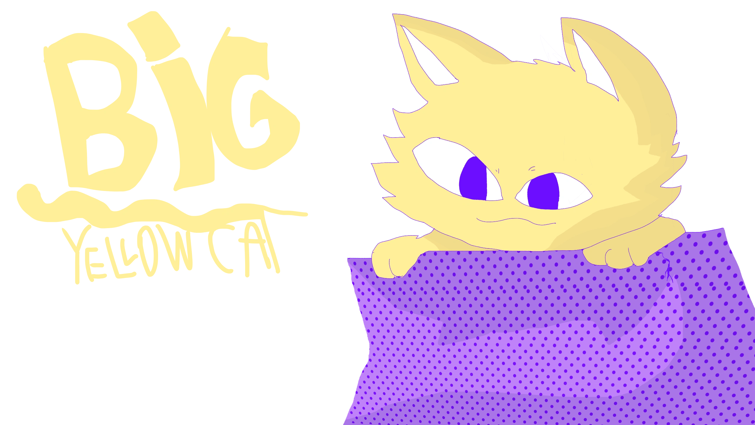 i drew the big yellow cat from OMORI | Fandom