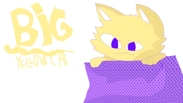 i drew the big yellow cat from OMORI | Fandom