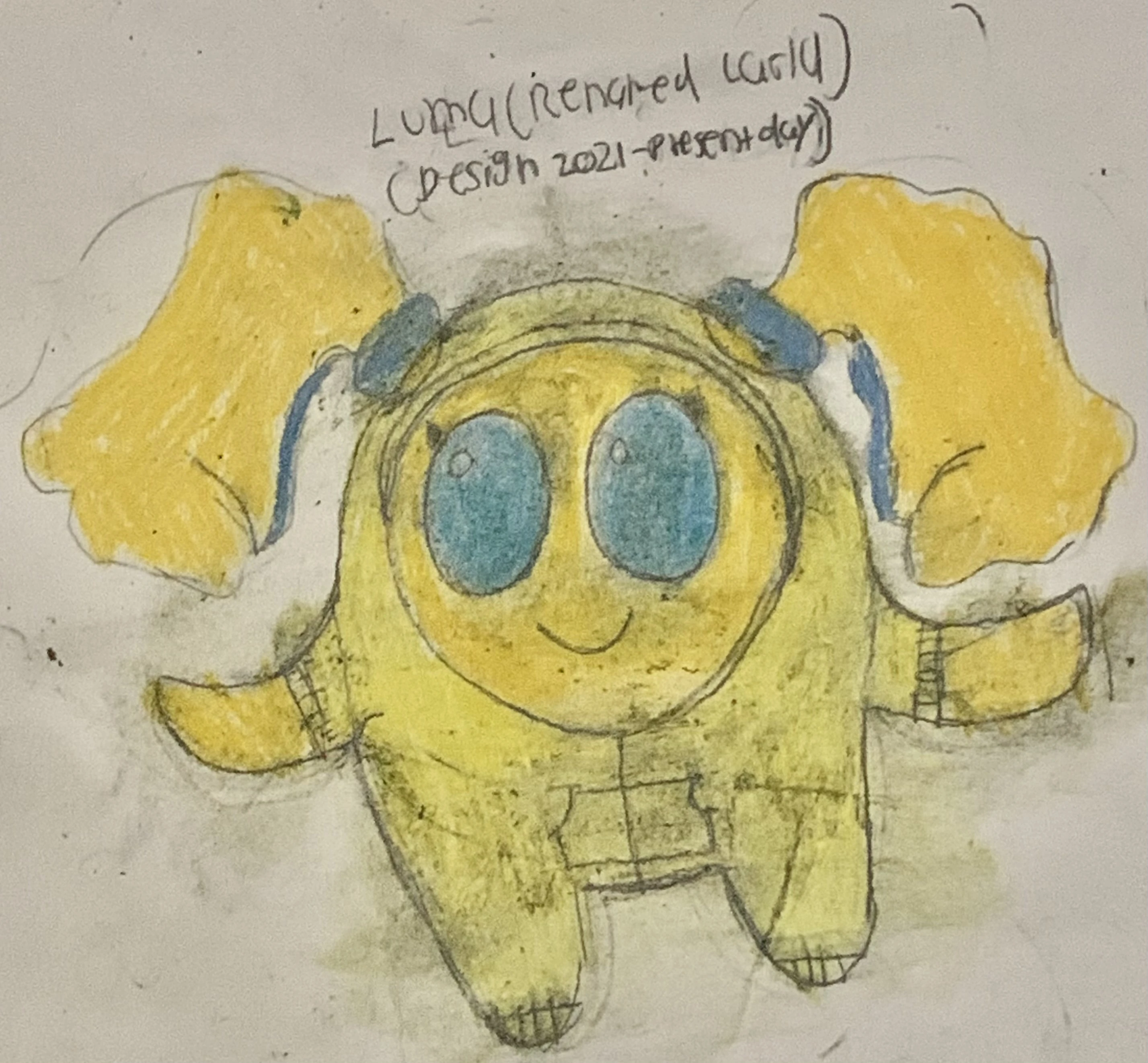 My Luma Redesign For My AU (Design 2021-Present Day and Renamed Larla ...