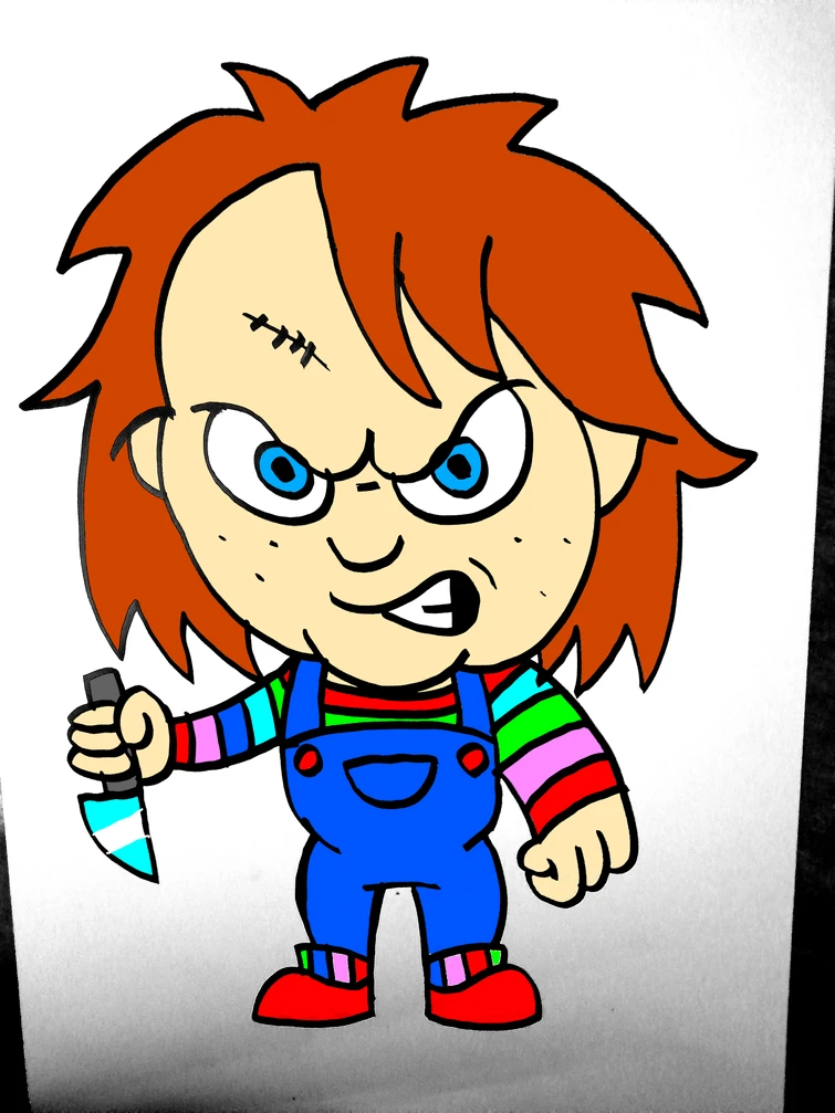 My drawing of Chucky | Fandom