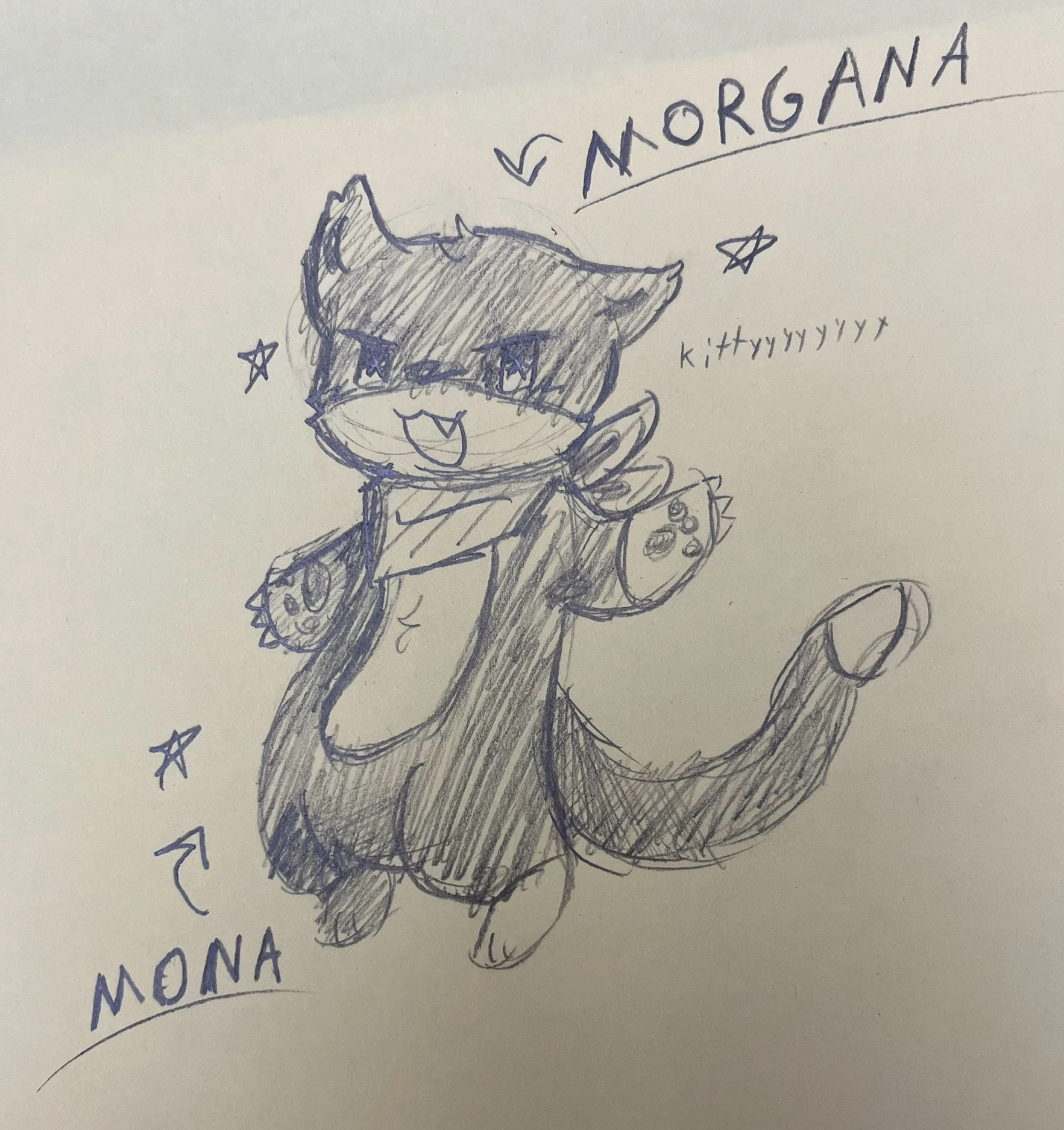 tried drawing morgana off of memory | Fandom