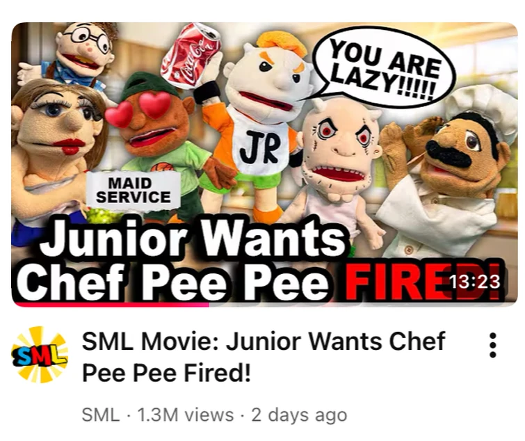 I misread this as “Junior wants his pee pee on fire” | Fandom