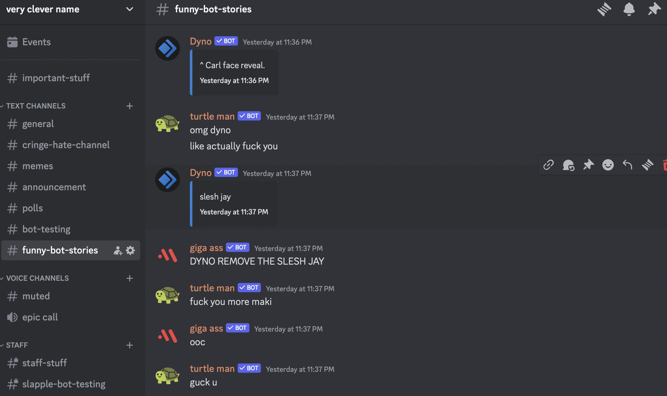 which funny bots should i invite to my server | Fandom