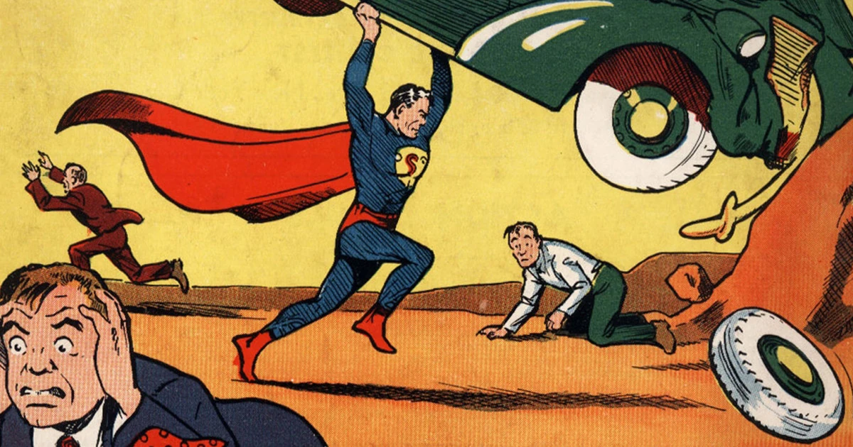Superman's first appearance sells for six-million dollars, becoming the ...