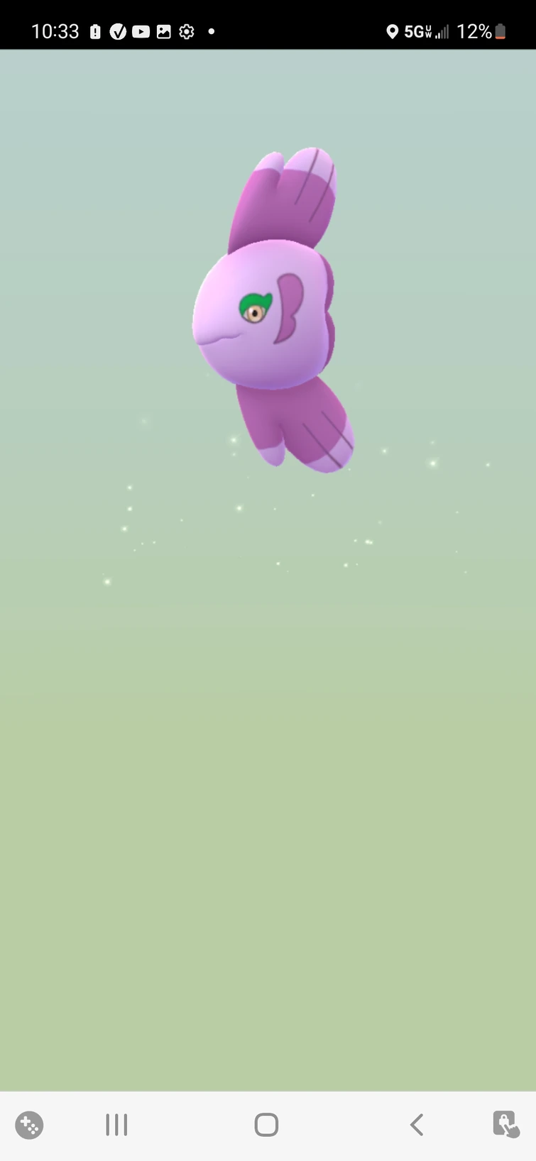 Shiny Alomomola from 10 KM Egg obtained during Mudkip Community Day ...