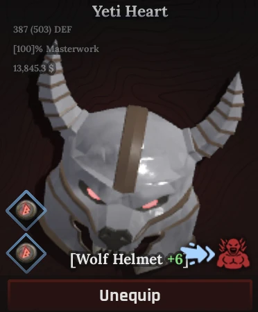 pure yeti heart helmet? | Fandom