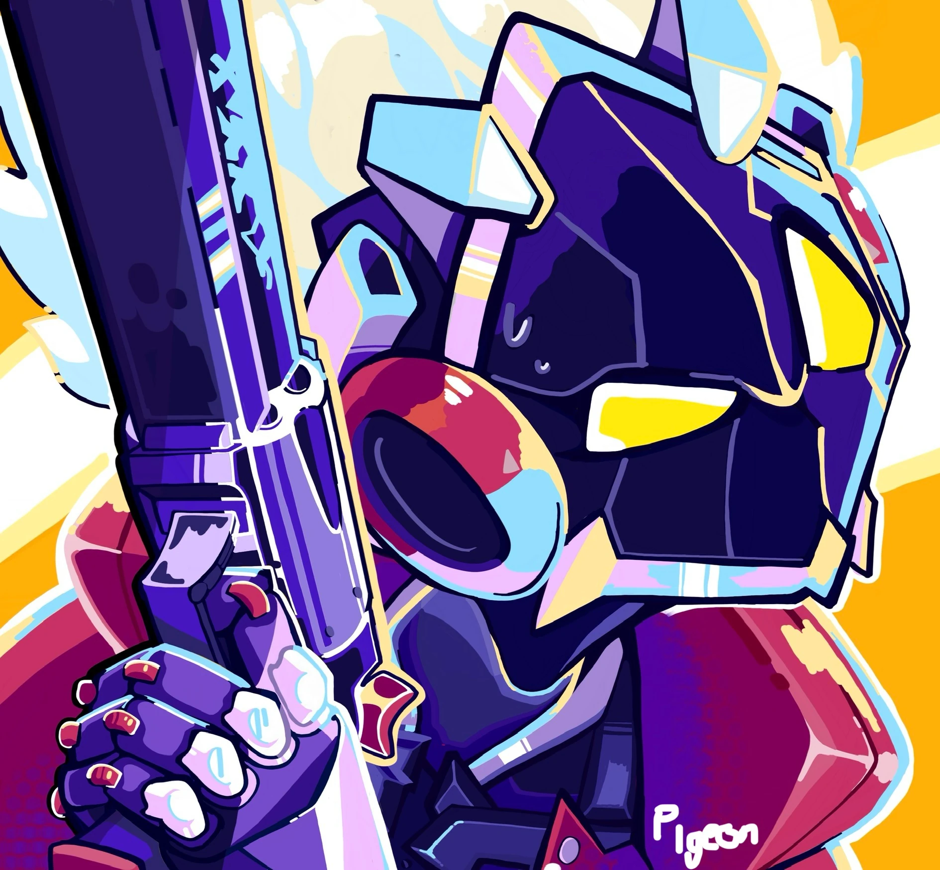 Funny robot man art done | Fandom