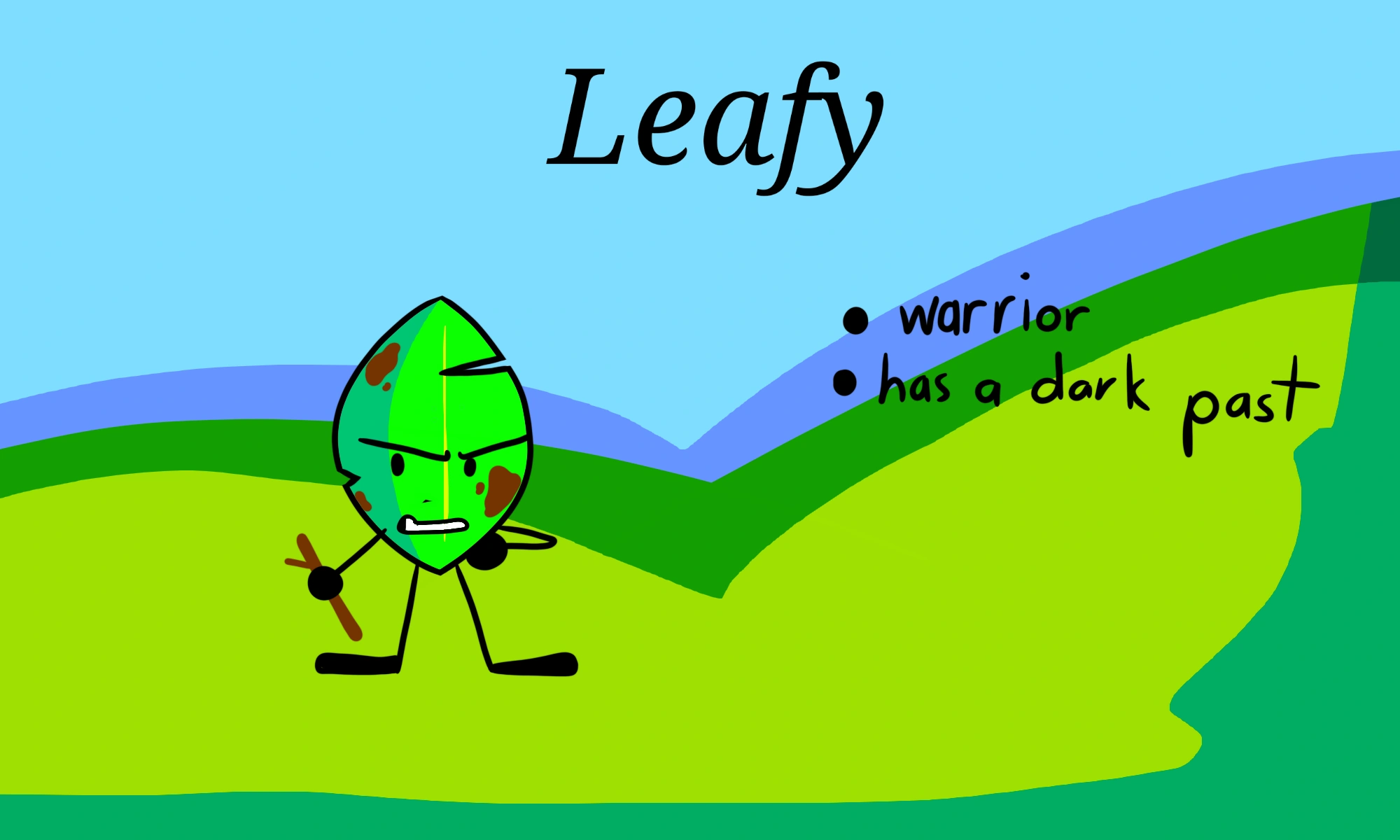 BFDI Swap AU - Character Introduction (2/20) | Fandom