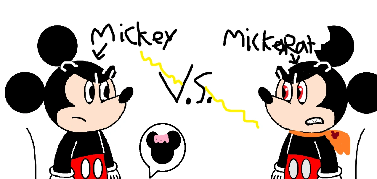 Mickey vs. mickey rat mouse or fake mickey | Fandom