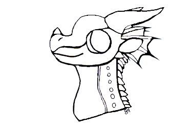 rainwing headshot i just made | Fandom