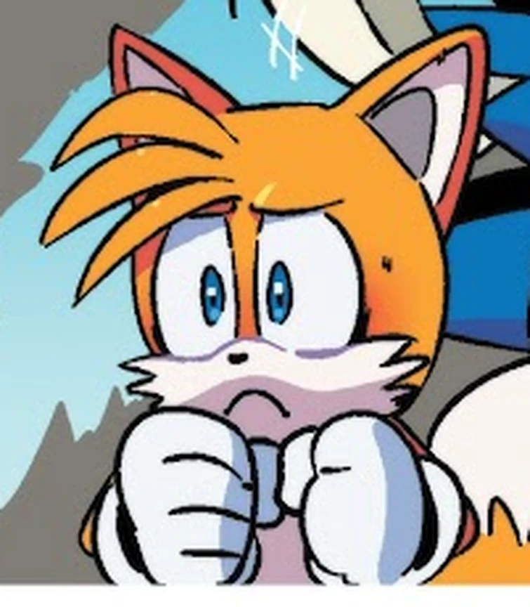 from now on I shall try to use Sonic reaction images from the comics ...