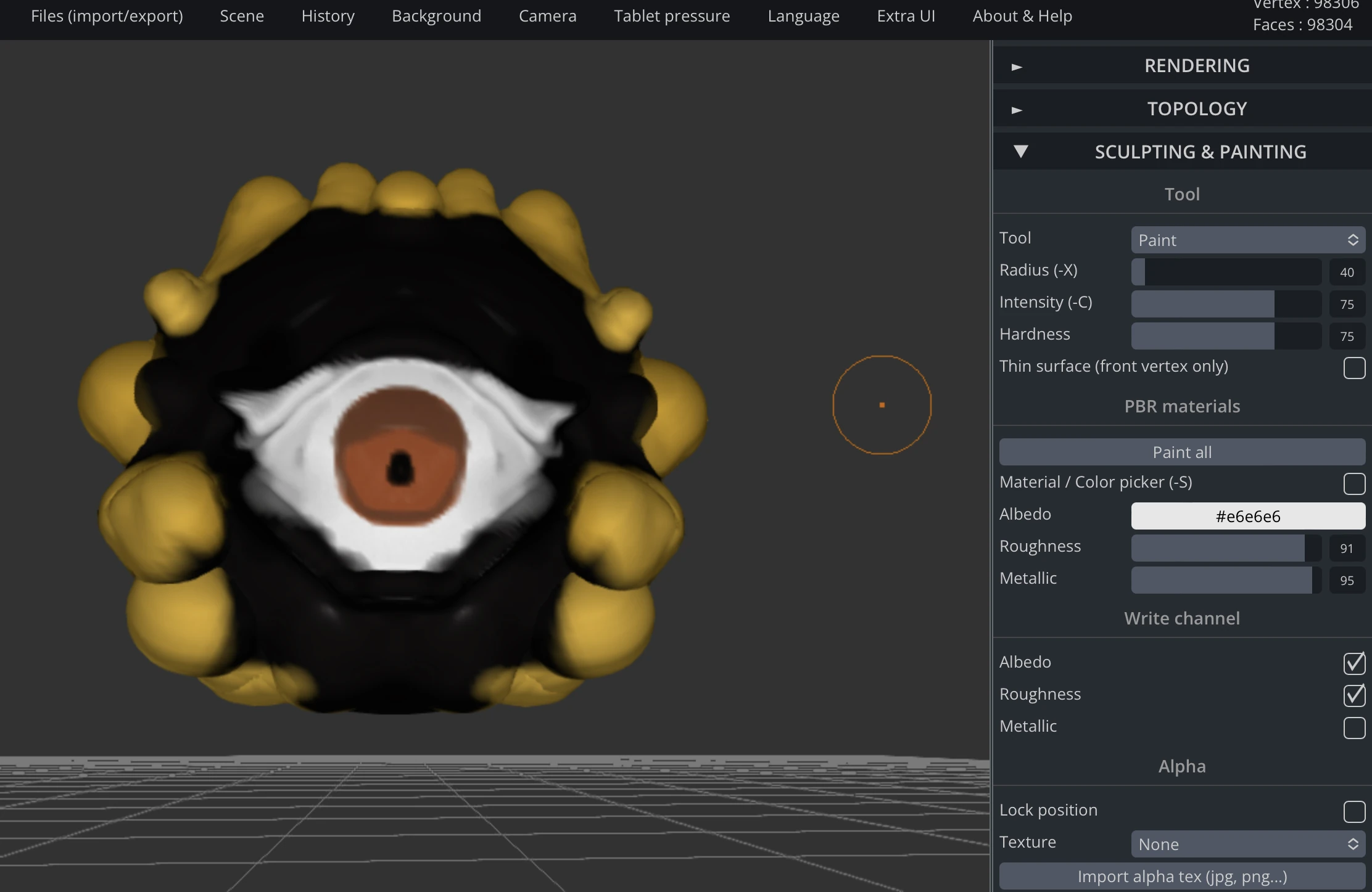 Another kirby Model i Made But This time It is Dark matter. | Fandom