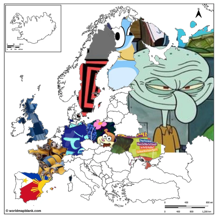 Europe cursed map day 2 | Fandom