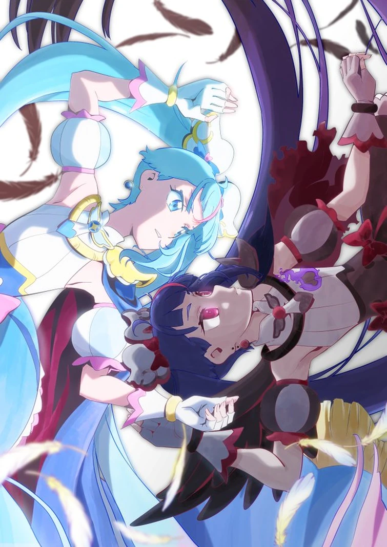 animator Nishiki Itaoka said the black and evil Cure Sky is called Dark Sky. And Narcistoru NEWS ...