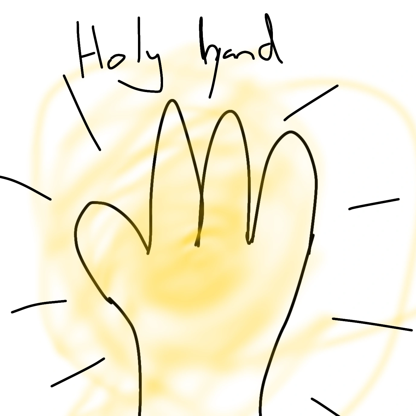 Behold, the holy hand! | Fandom