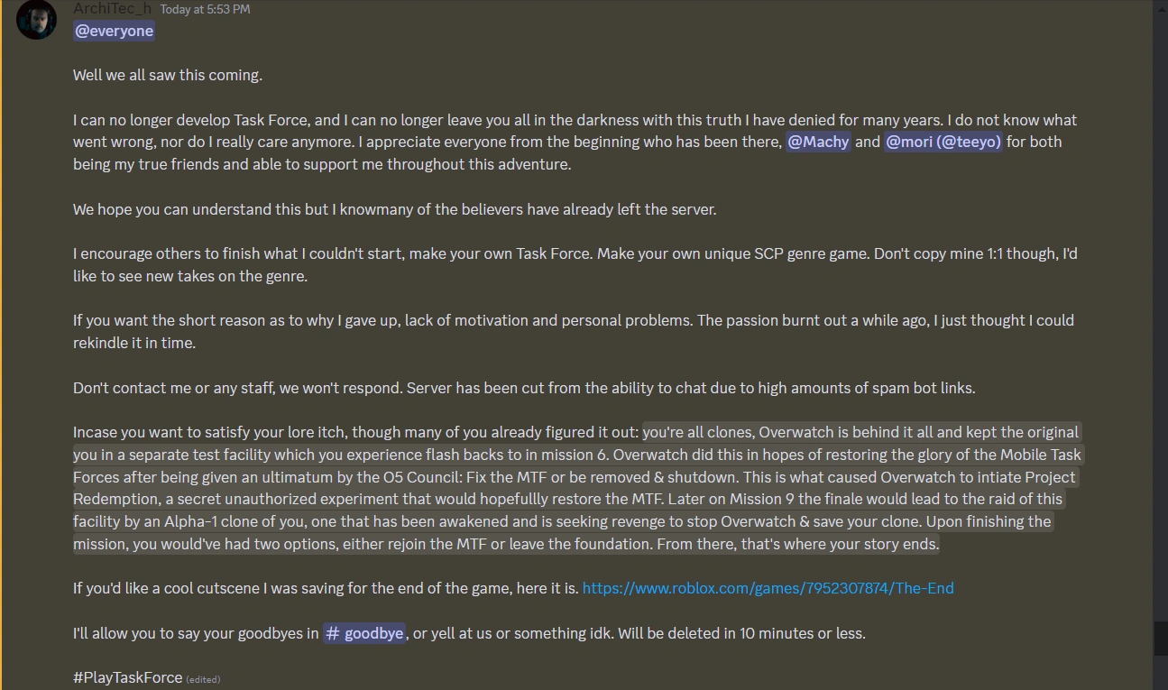 The end of Task Force | Fandom