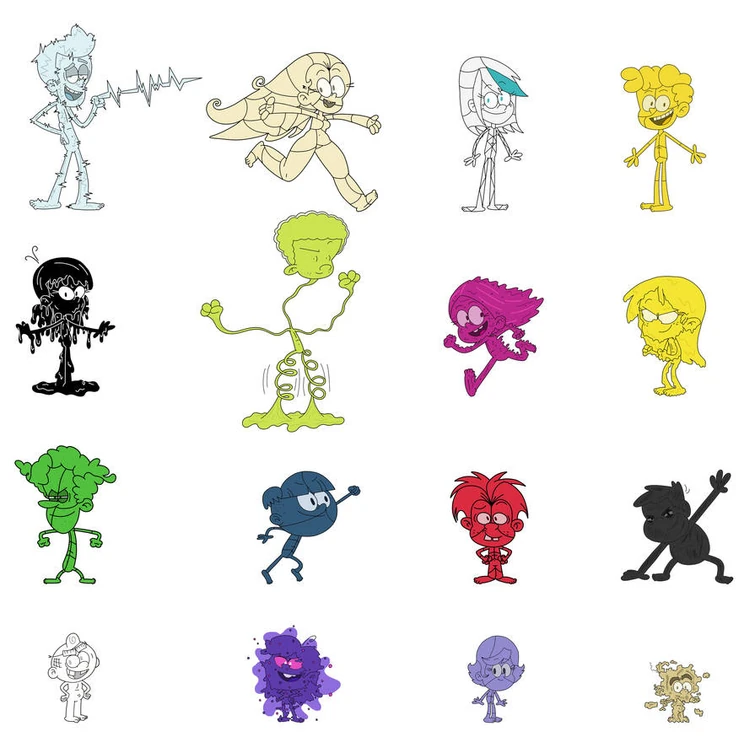 THE L-EMENTALS!!! Heroes and Villains! (Credit to AxelGripp and his ...