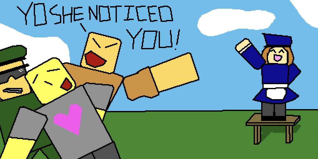 Scout X Maid Commander Pixel Art! | Fandom