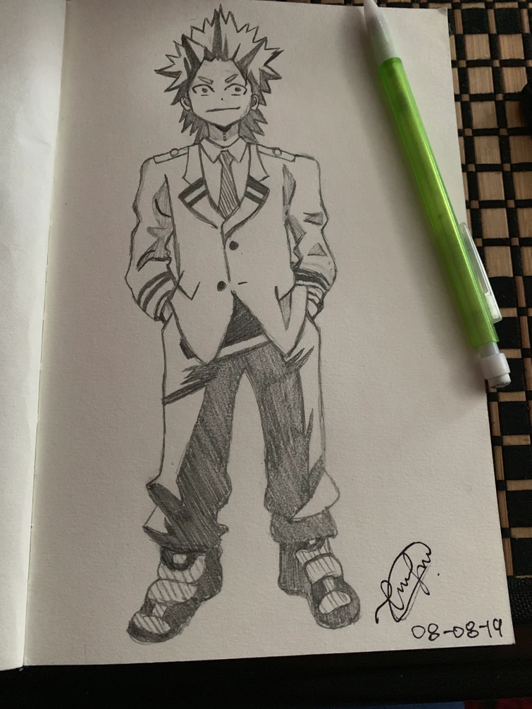 Kirishima Drawing | Fandom