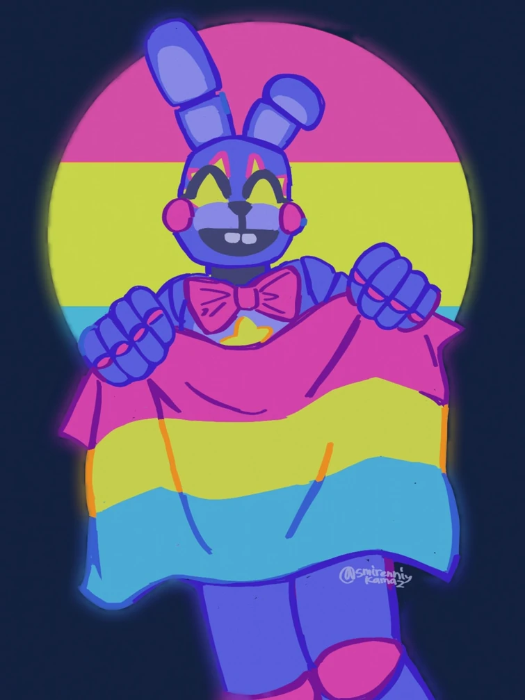 it isn't the end of pride month without a pan fnaf pfp | Fandom